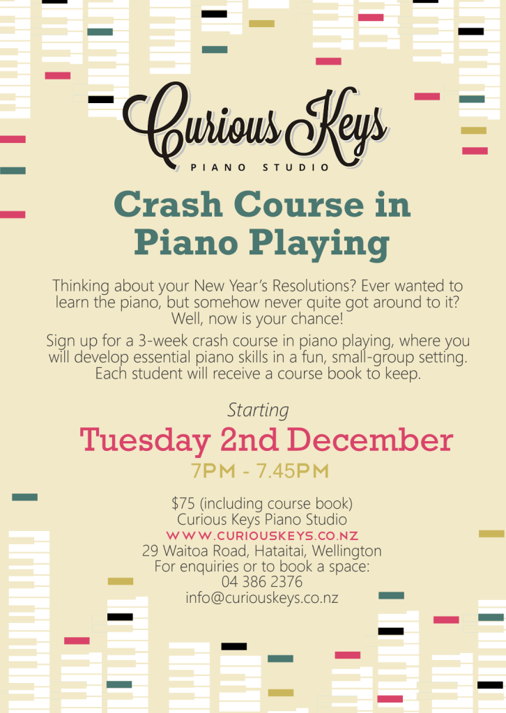 Crash Course – Colour Poster – Curious Keys